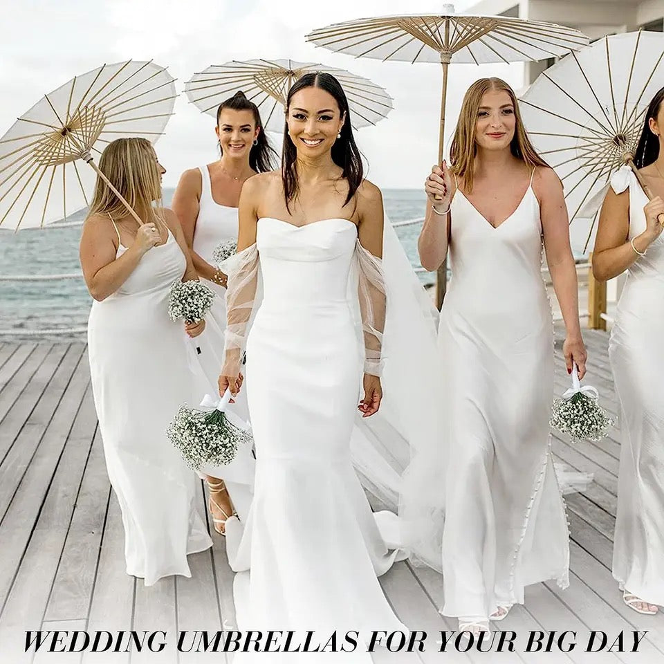 Paper Parasol Wedding Umbrellas – Amalfi Wedding Essence